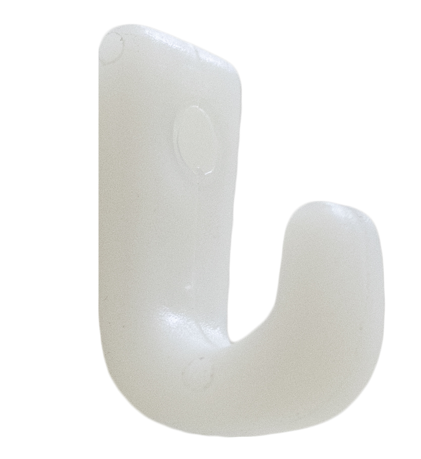 Lash Hook 1-Hole Natural 20PC/Bag | Vicar Products