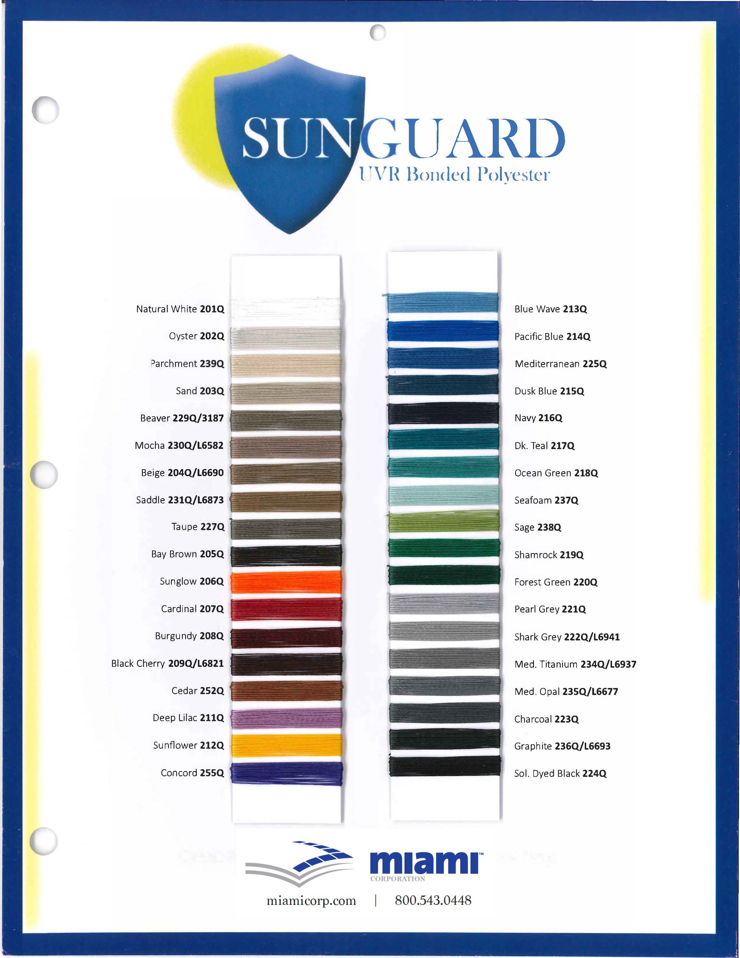 Automotive Upholstery Thread | Miami Corp